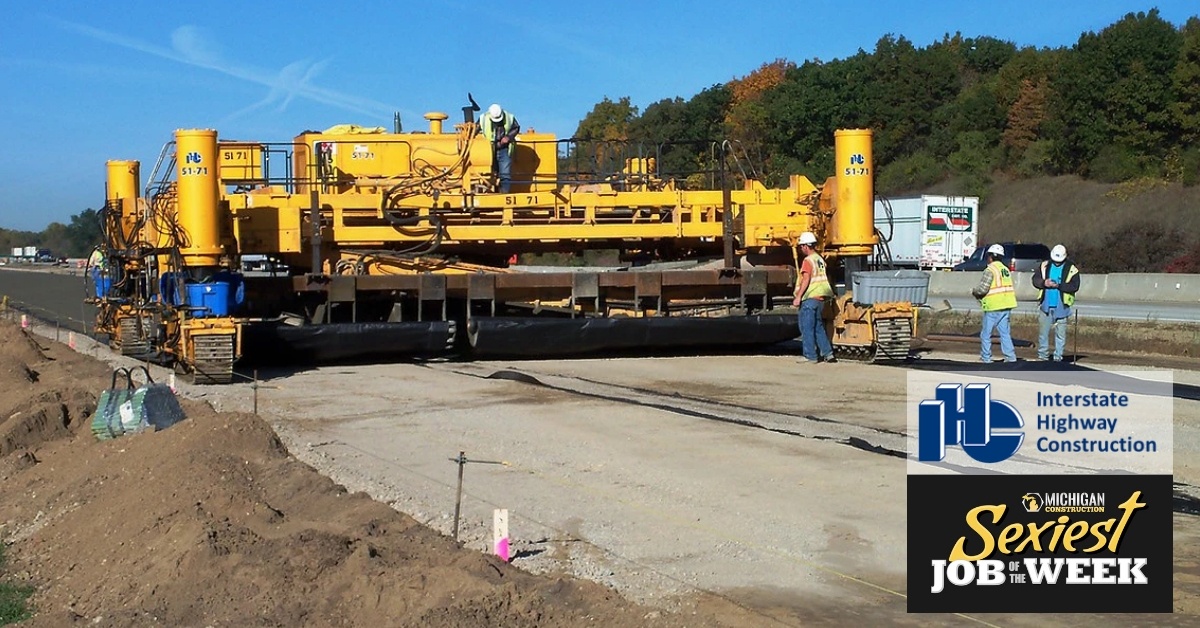 Sexiest Job of the Week: Concrete Paver Operator & Groundman